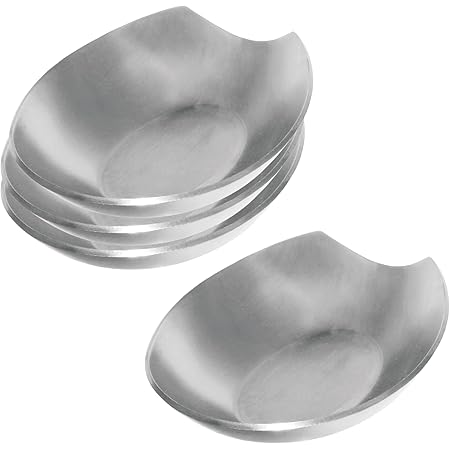 Amazon.com: OGGI Spooner Stainless Steel Spoon Rest - Set of 4 - Holds ...