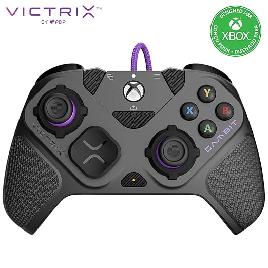 Amazon.com: Victrix Gambit Prime Wired Tournament Controller - Xbox ...
