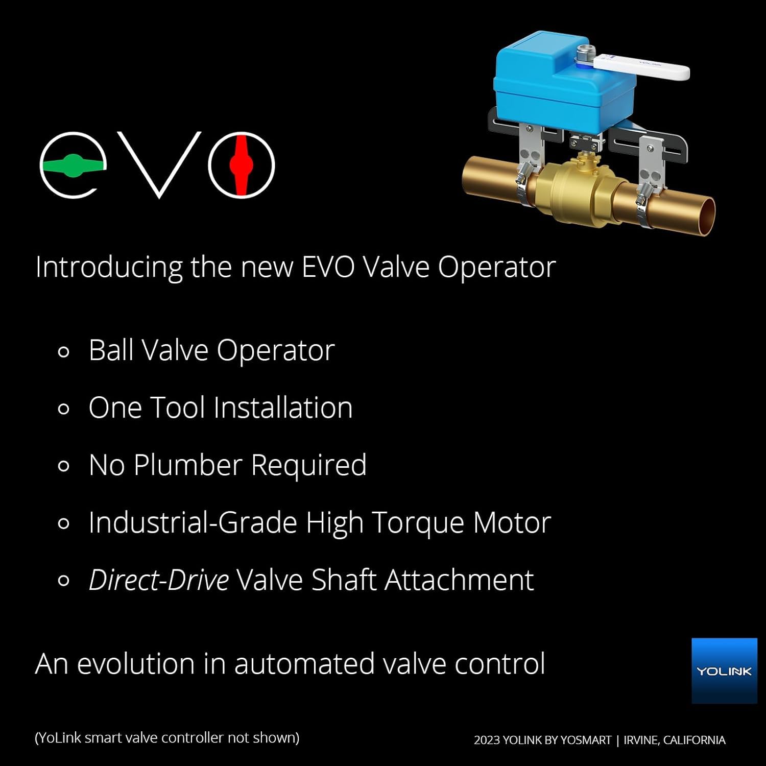 Snapklik.com : YoLink DIY Automatic Water Leak Detection & Shut-Off Starter Kit, Valve Operator ...