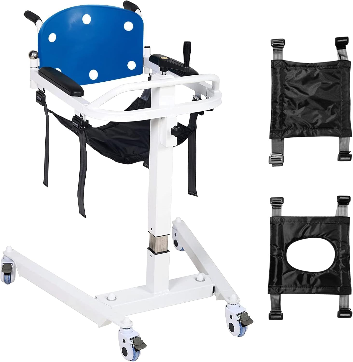 Amazon.com: Patient Lift Wheelchair,Patient Transfer Chair with 180 ...