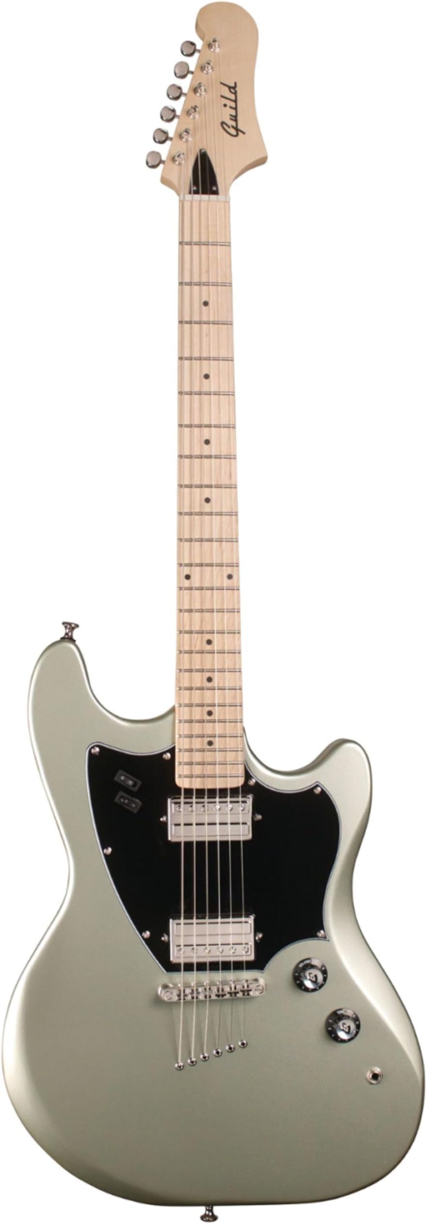 Amazon.com: Guild 6 String Surfliner HH Solid Body Electric Guitar ...
