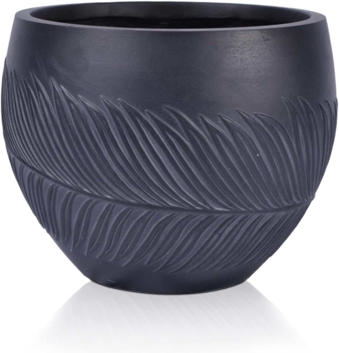 IDEALIST Plant Pots Outdoor 30cm Round Planter | Reinforced Stone ...