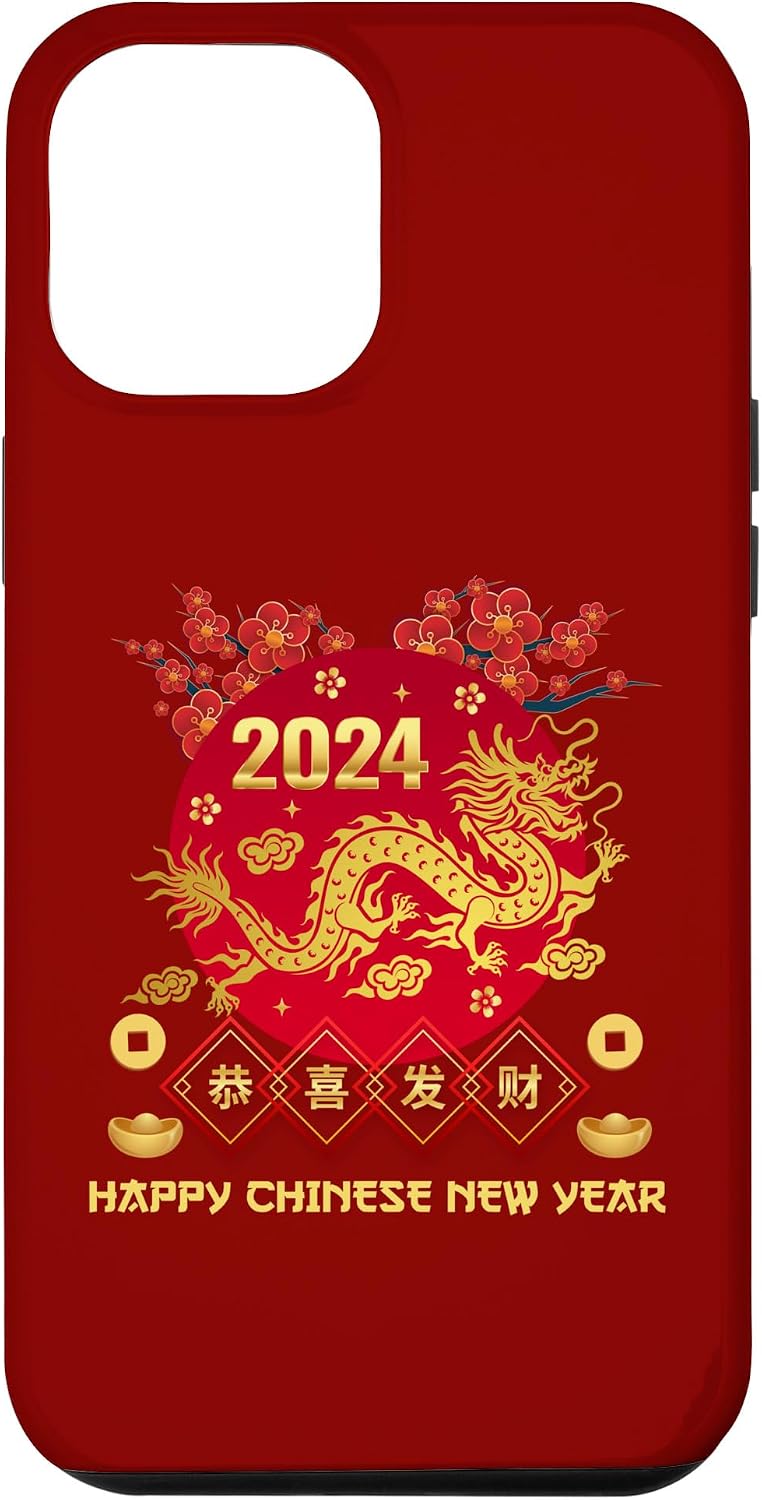 Amazon.com: iPhone 15 Pro Max Chinese New Year 2024 Year of the Dragon ...