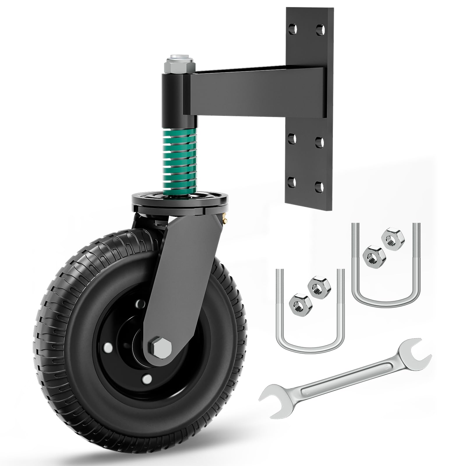 Snapklik.com : DOZAWA Heavy Duty Gate Wheel, 8 Inch Fence Wheels