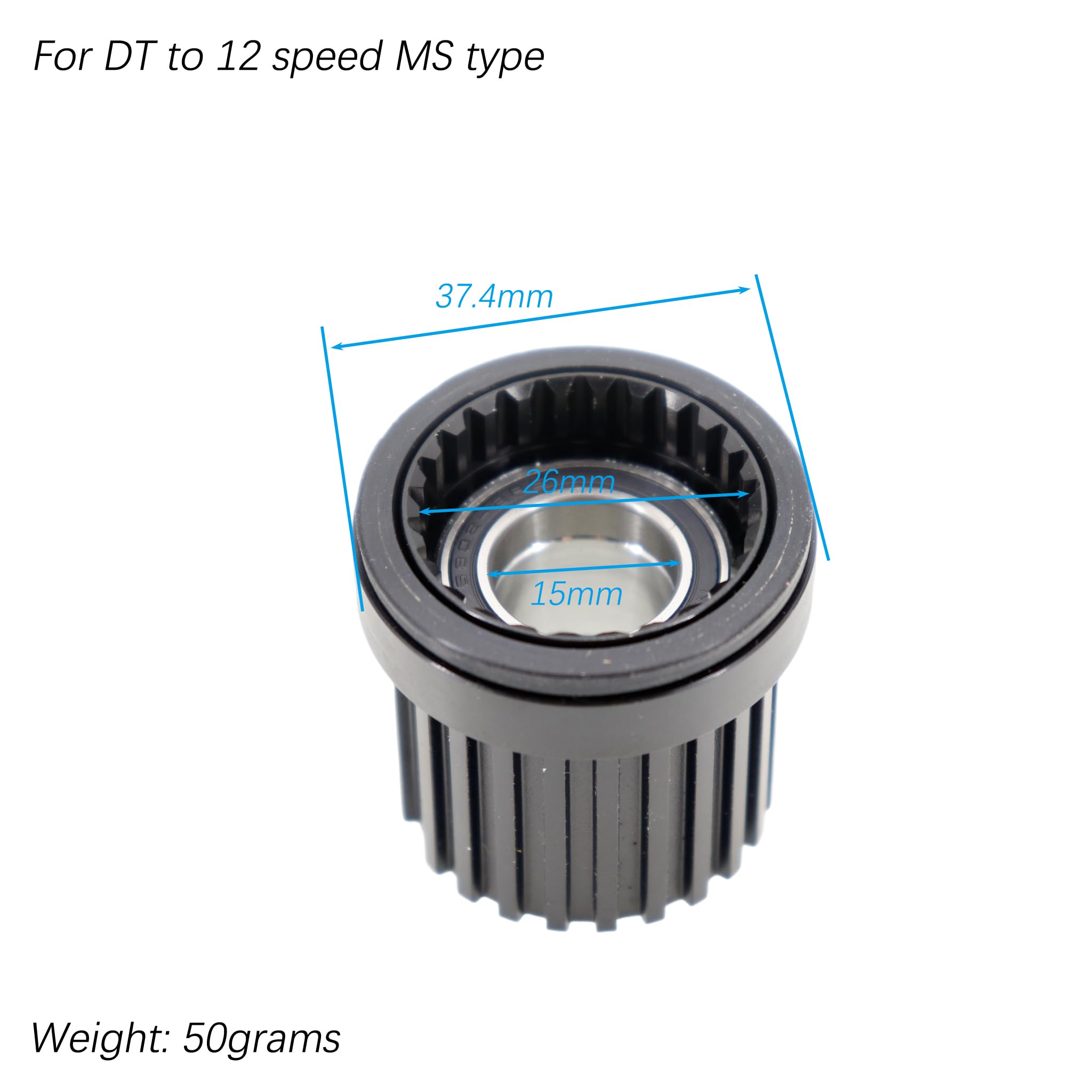 Snapklik.com : DJC Bike Freehub Body 9 10 11 12s Micro Spline Driver ...