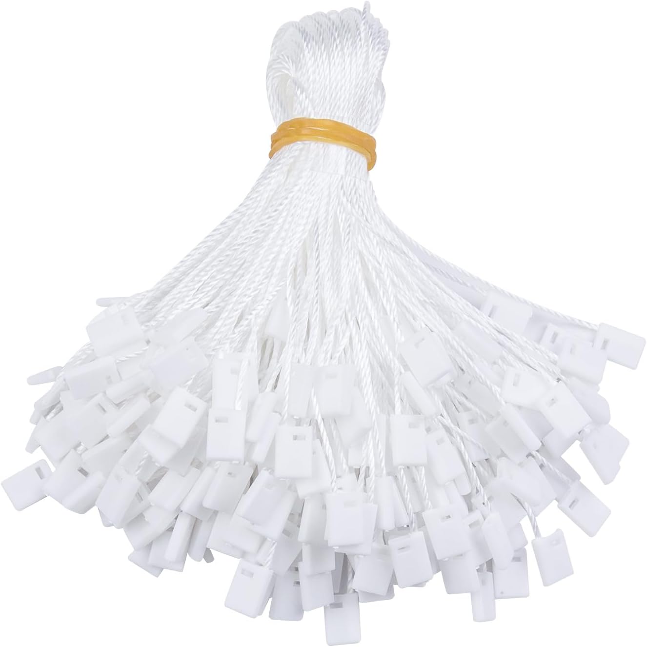 Amazon.com: 7 Inch 1000 Pcs Nylon Hang Tag String with Plastic Lockers ...