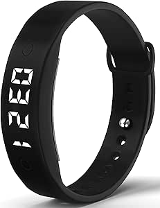 Non Bluetooth Fitness Tracker Pedometer Watch Step Counter Calories ...