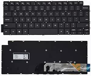 Amazon.com: Laptop Replacement Keyboard Compatible for Dell Vostro 14-3400 3401 3402 490.0GD07 ...
