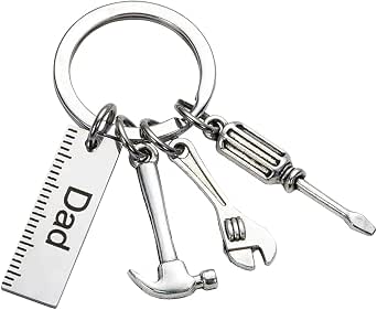 Amazon.com: BSWAJIOJIO Blank Acrylic Father’s With Ruler Hammer Day ...