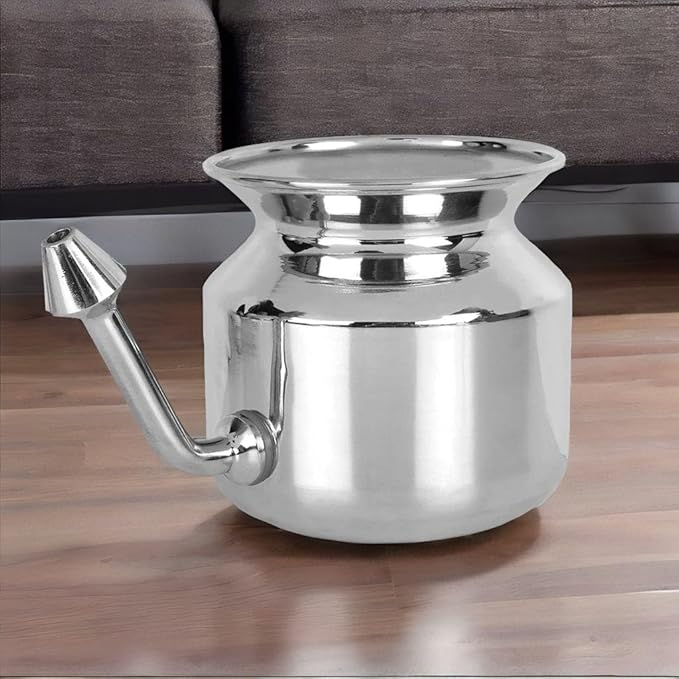 Amazon.com: 2activelife 304 Grade Stainless Steel Ayurvedic Jal Neti ...
