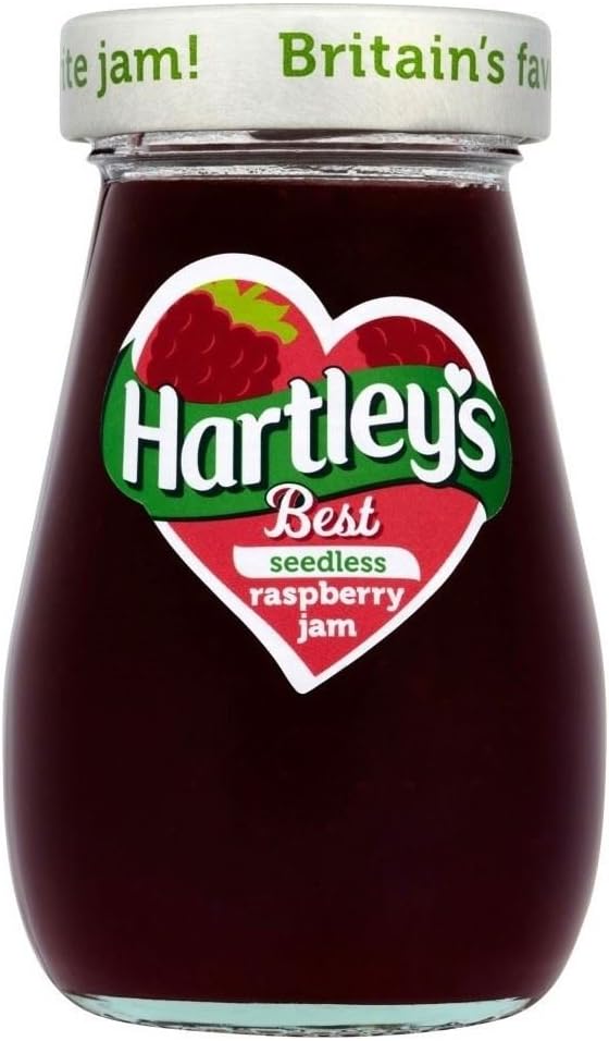Hartley's Best Raspberry Jam Seedless (340g) : Amazon.co.uk: Grocery