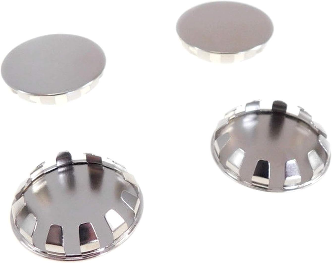 Amazon.com: Metal Snap-in Panel Plugs - 3/4” Metal Hole Plugs - Bright ...