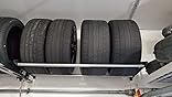 Amazon.com: SafeRacks Heavy Duty Adjustable Wall Mounted Tire Rack ...