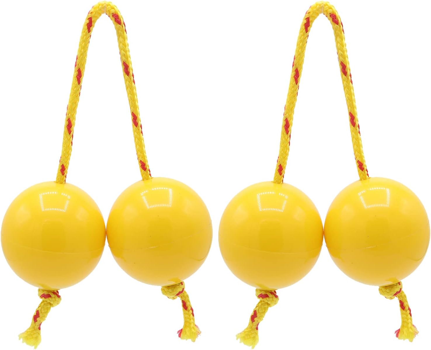 Amazon.com: 2 Pair Aslatuas Rhythmic Ball,Kashaka Instrument,Music Egg ...