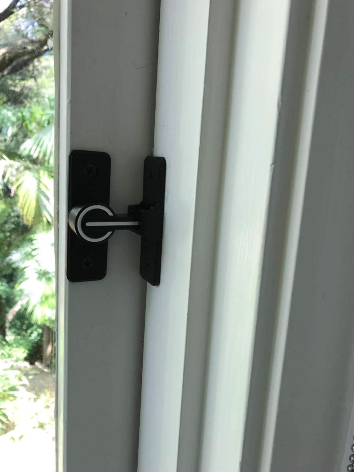 Barn Door Lock, 90 Degree Luminous Sliding Door Latch Lock, Heavy Duty ...