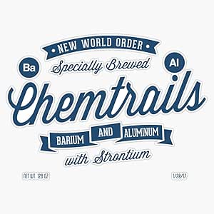 Amazon.com: Chemtrails BA AL Barium and Aluminum Sticker Vinyl Decal ...