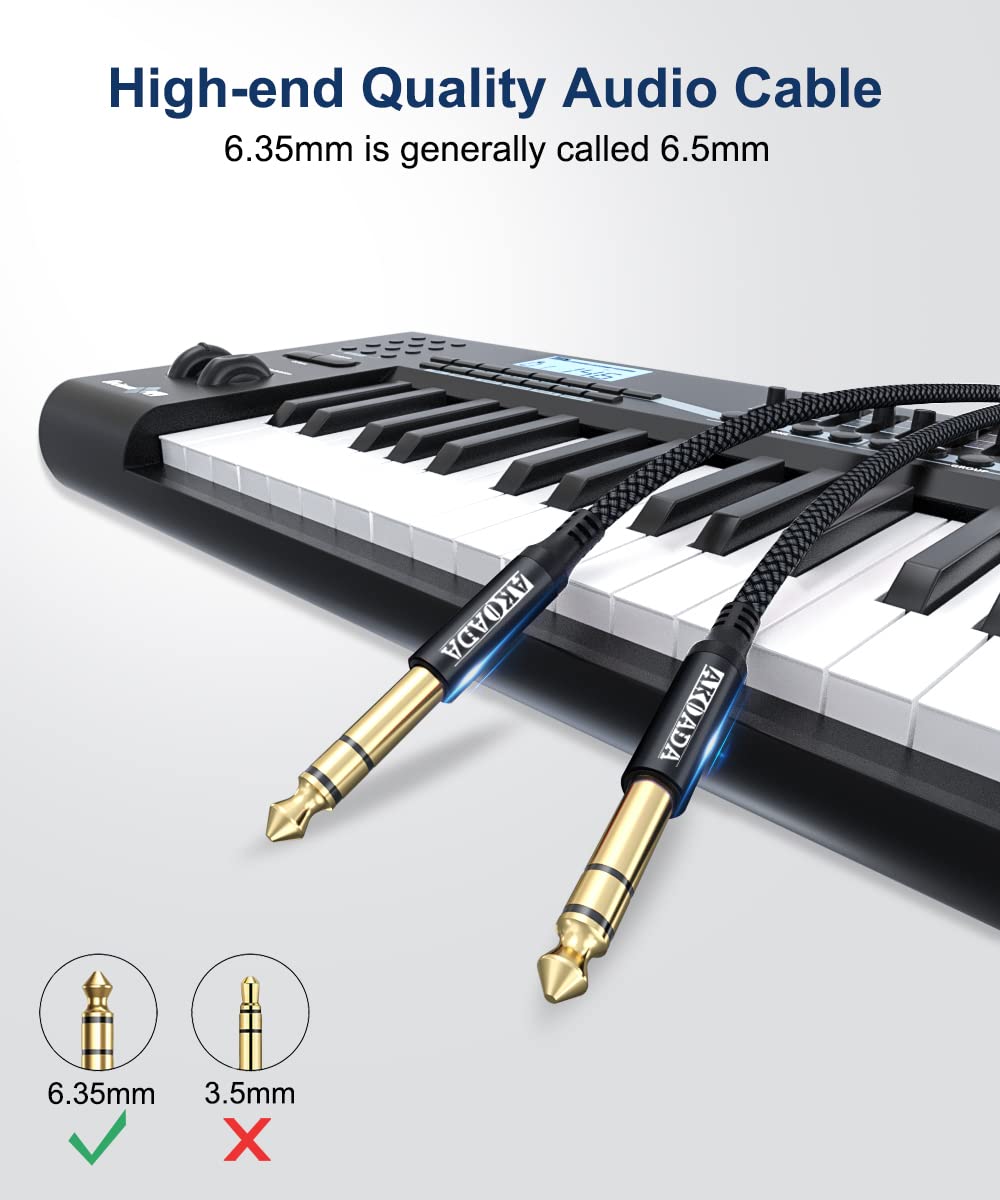 Snapklik.com : AkoaDa 1/4 Inch TRS Instrument Cable