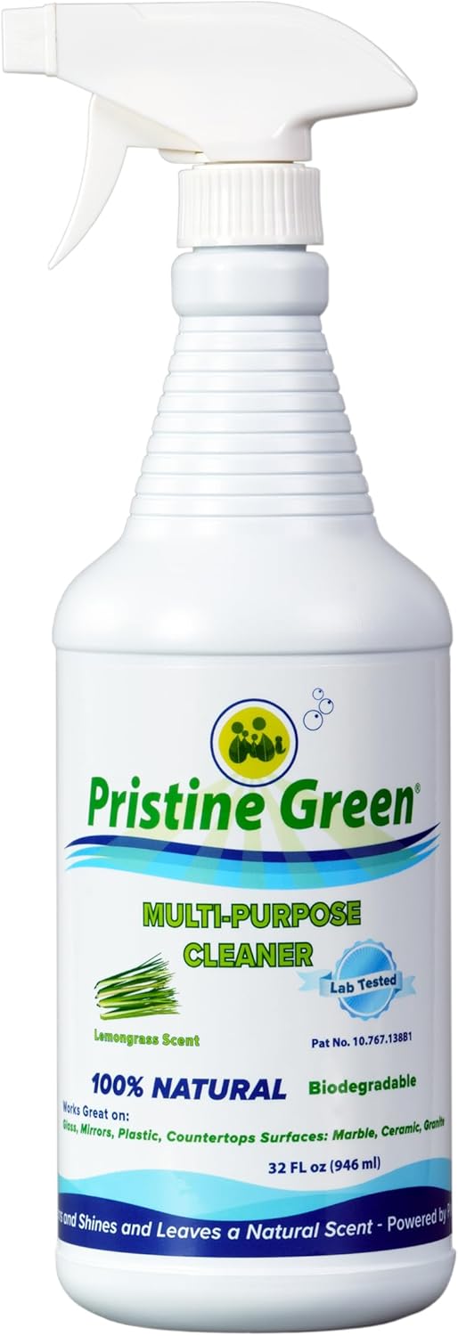 Amazon.com: Pristine Green 100% Natural All Purpose Cleaner | Plant ...