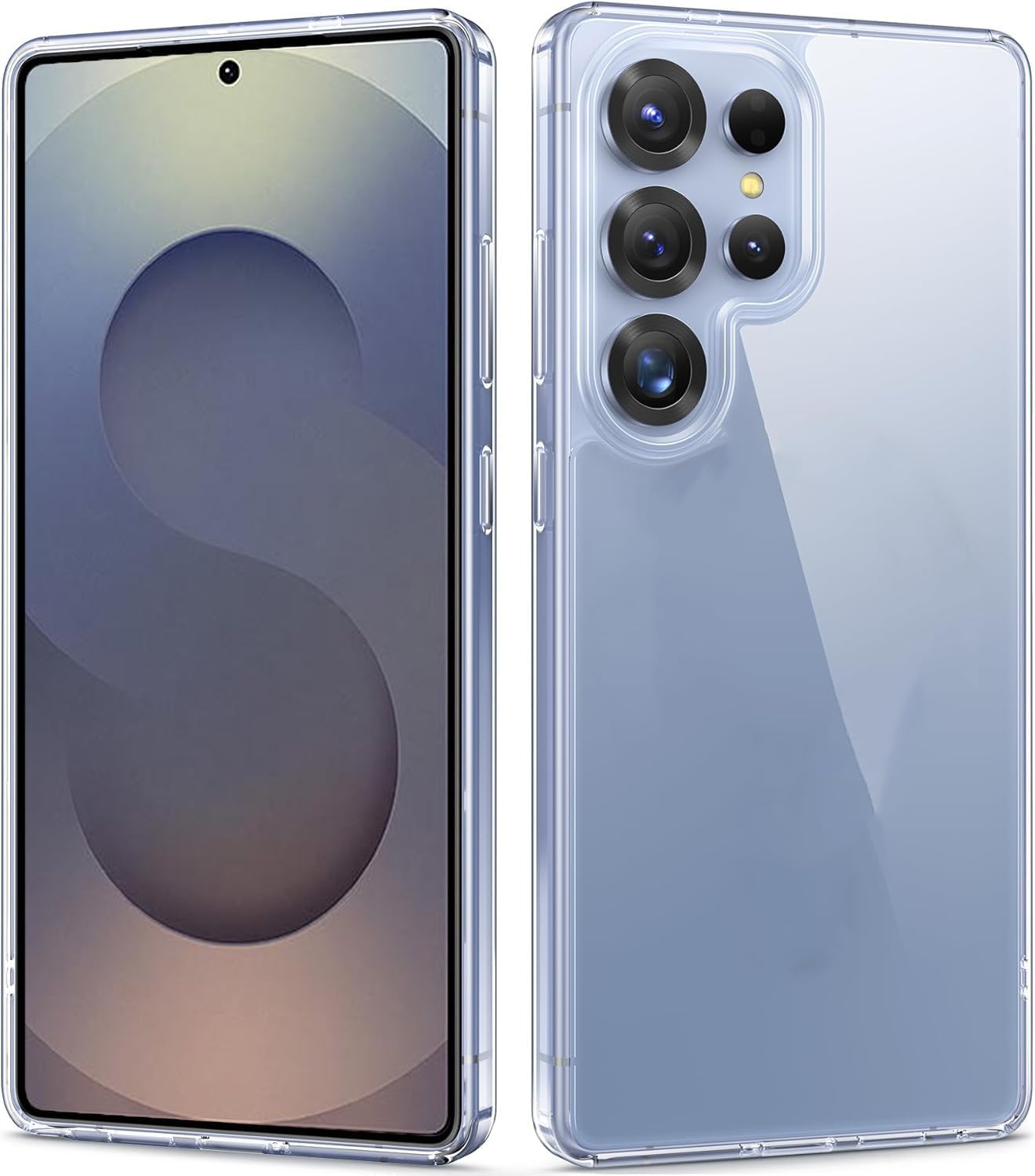 Natbok Clear Case for Samsung Galaxy S25 Ultra, S25 Ultra Case with [2 ...