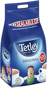 Tetley Bustine da tè originali : Amazon.it: Alimentari e cura della casa