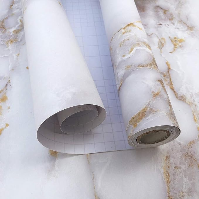 Marble Sticky Back Plastic Wallpaper Self Adhesive Furniture Sticker ...