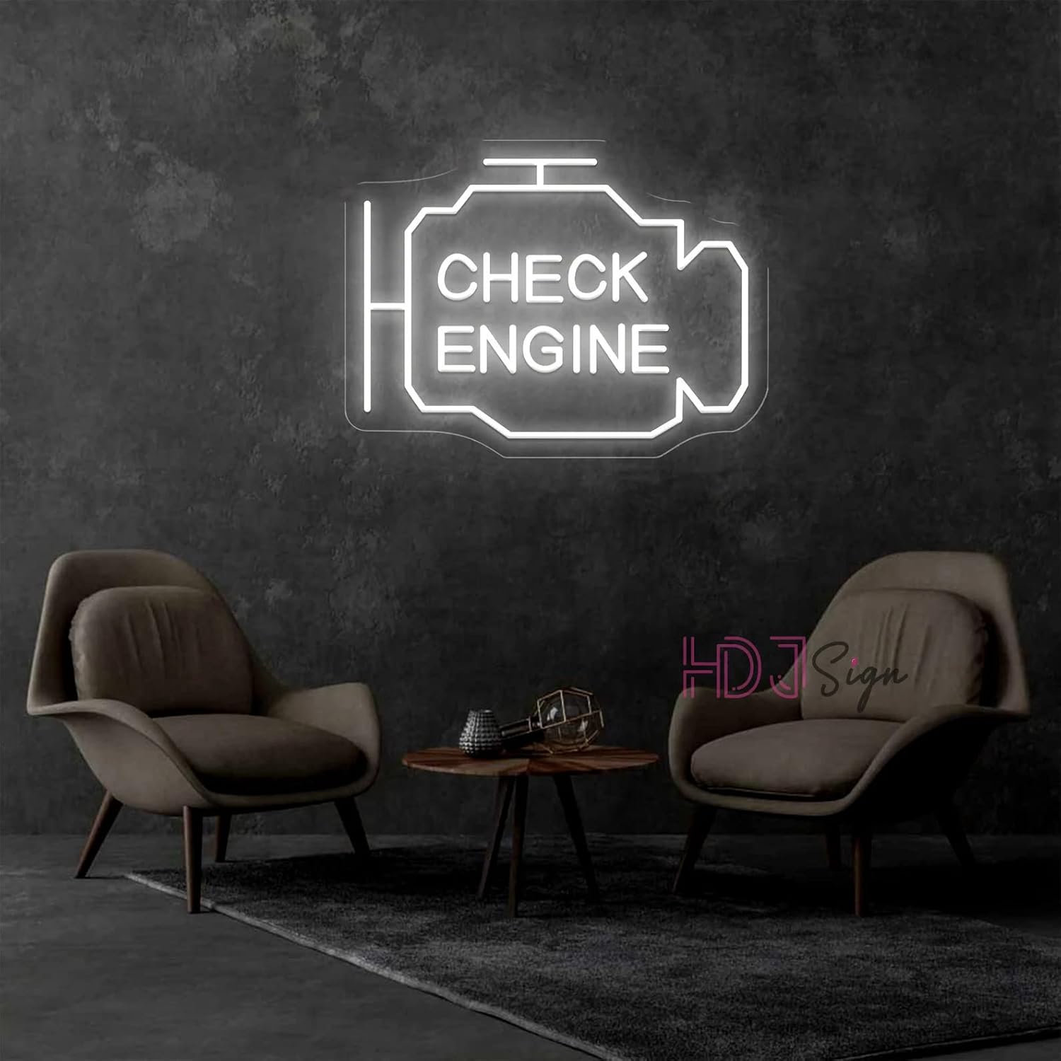 Party Planet Check Engine, Car Check Engine Light, Auto Shop signage ...