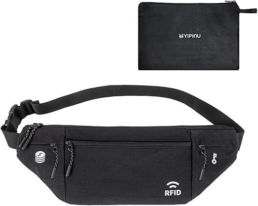 Amazon.com | Travel Money Belt for Men and Women hidden slim passport ...