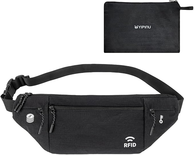 Amazon.com | Travel Money Belt for Men and Women hidden slim passport ...