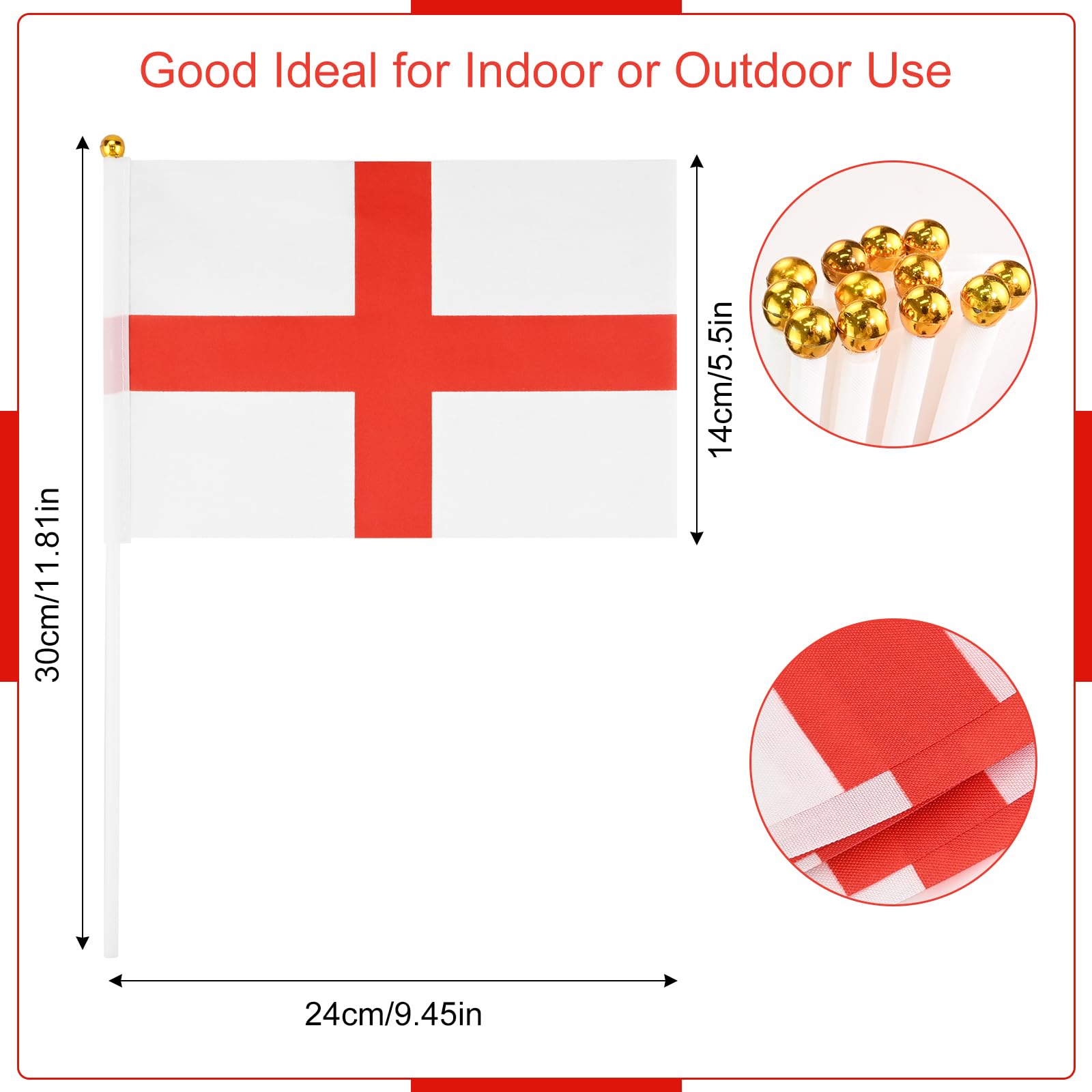 2024 Football Euro Decorations England, 12 England Euro Championship ...