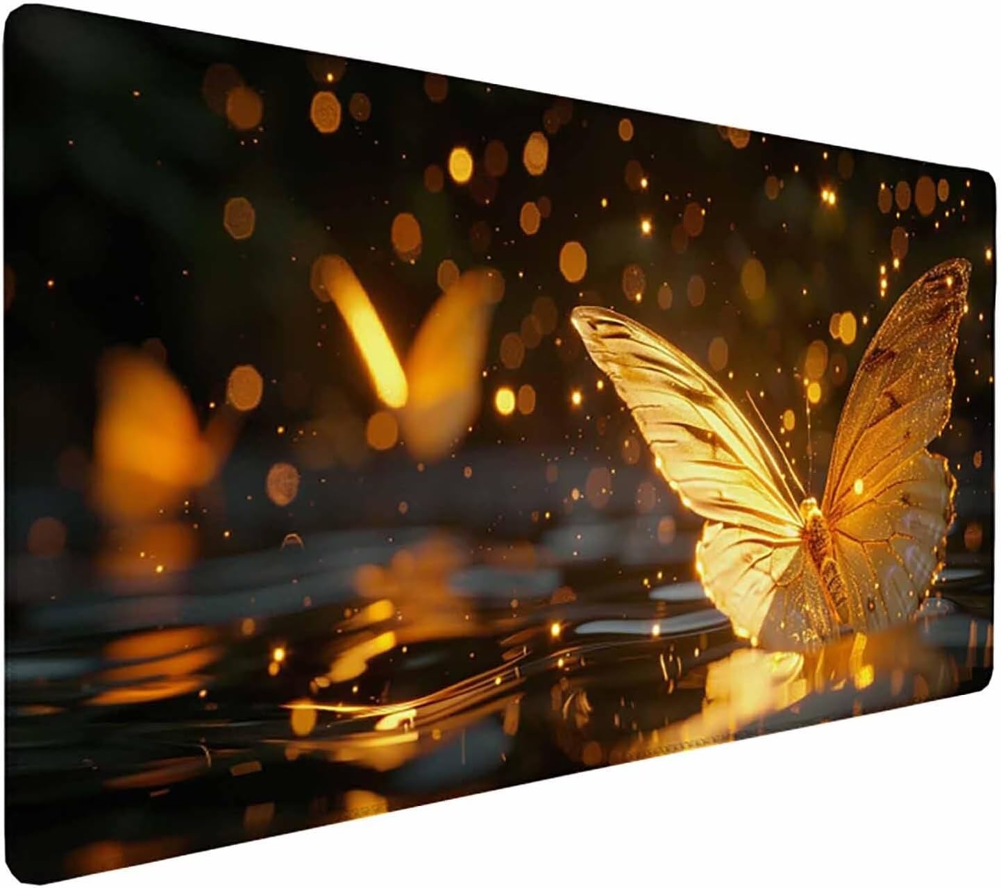 Gaming Mouse Pad Butterfly Mouse Mat XXL (40 x 20 x 0.12 inch) Large ...