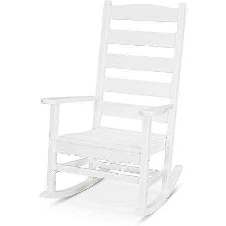Amazon.com: POLYWOOD® Shaker Porch Rocker, White : Everything Else