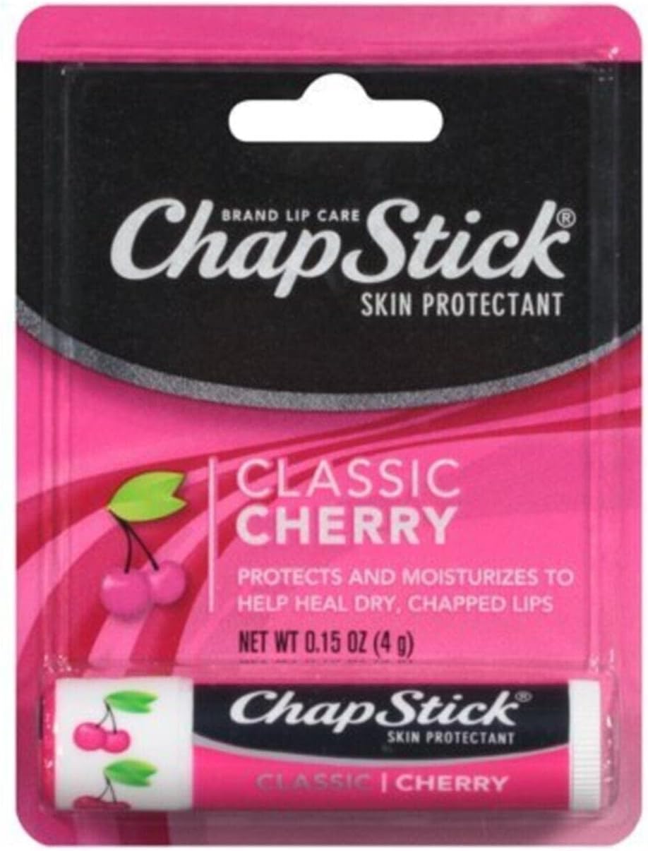 Amazon.com: Chapstick Lip Balm Spf 4, Cherry - 0.15 Oz : Beauty ...