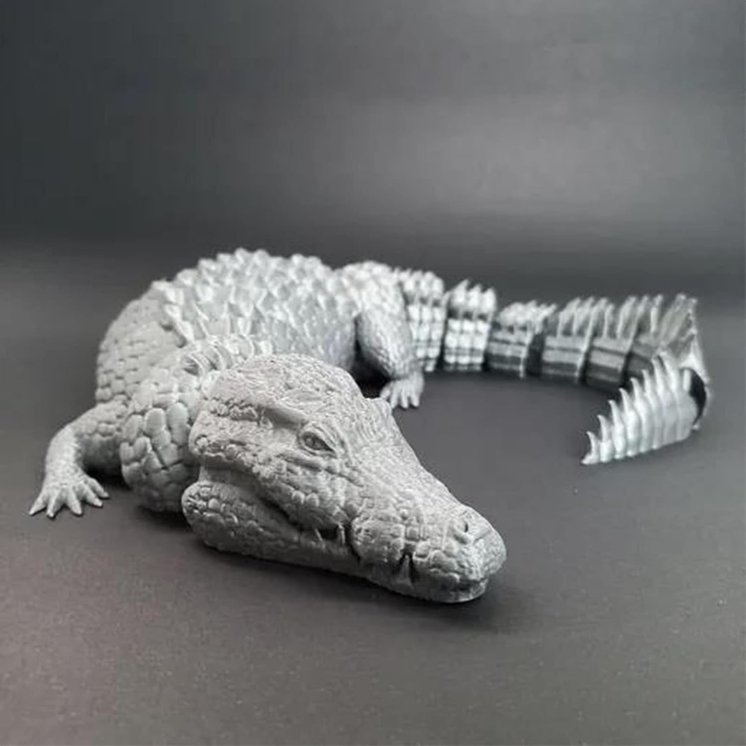 Amazon.com: 3D Printed Toys Articulated Ancient Crocodile Action ...