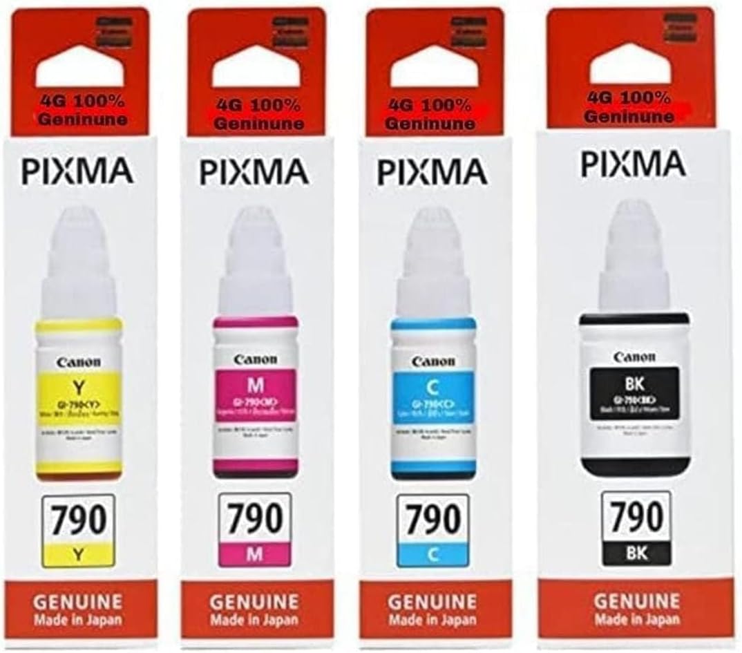 Canon PIXMA GI790 Black Ink Bottle for G1010, G2000, G2012, G3000 ...