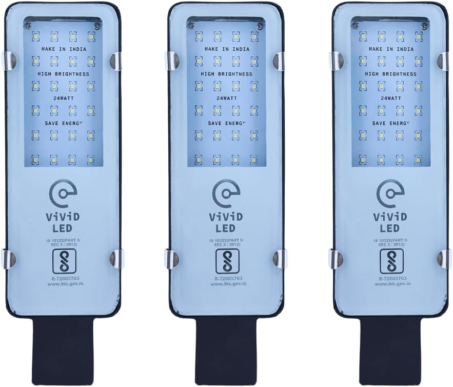 Buy Vivid 24w LED Street Light for Outdoor Use, IP65, with Two Years ...