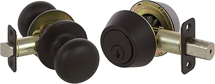 Callan KS3000 Saxon Series Grade 3 Keyed Entry Knob & Single Cylinder ...