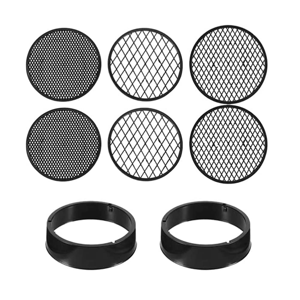 YSfuyi 8 Pcs Sifting Pans Garden Sieves Soil Sieve Sets for General ...