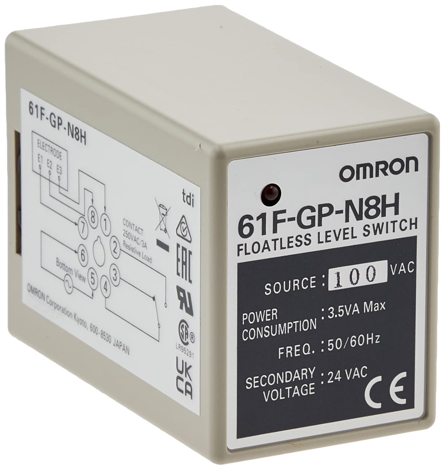買物 OMRON オムロン フロートなしスイッチ コンパクト プラグインタイプ 61F-GP-Nタイプ 61F-GP-N8 kids ...