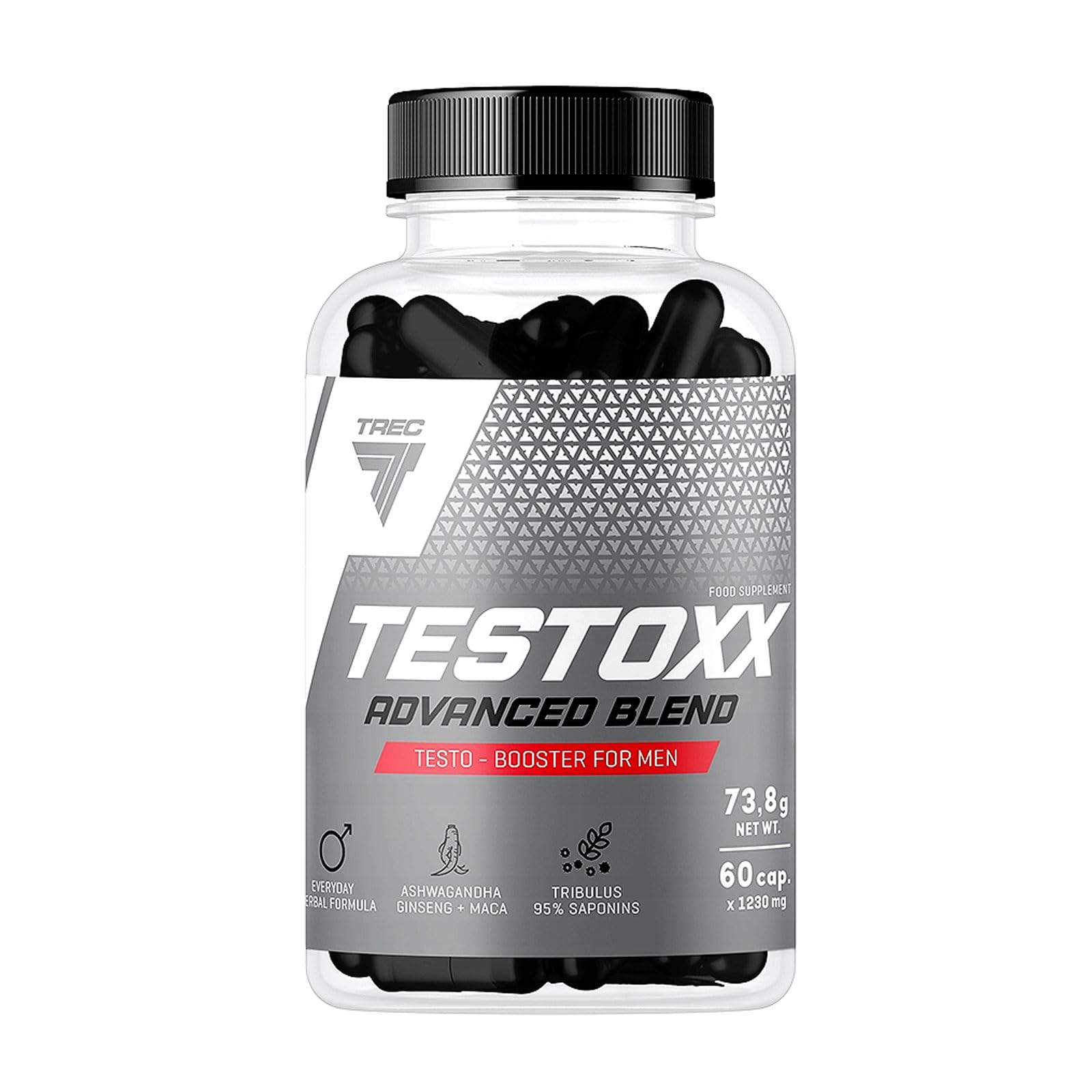 TREC Nutrition Testoxx | Testosterone Booster for Men | Libido Support ...