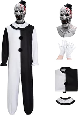 Amazon.com: Generic Clown Costume for Kids Art the Clown Costume Boys ...