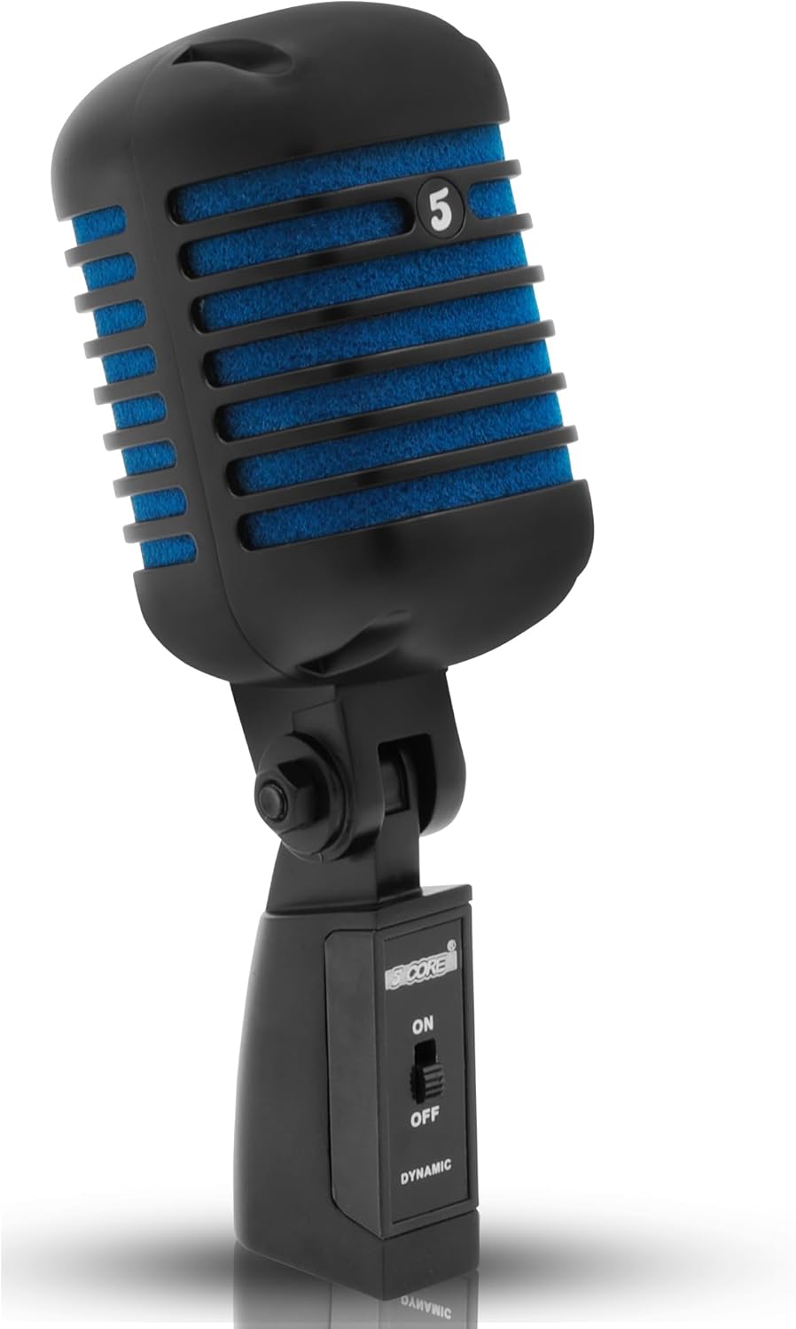 Amazon.com: 5 CORE Classic Retro Microphone Dynamic Metal Body Old ...