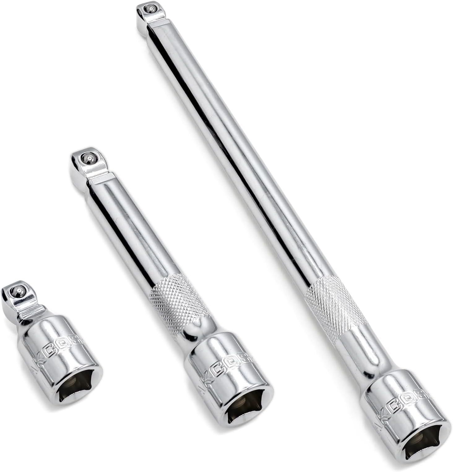 DAKCOS Rallonge 1/2, jeu de 3 rallonges cliquet 1/2" à bascule ...