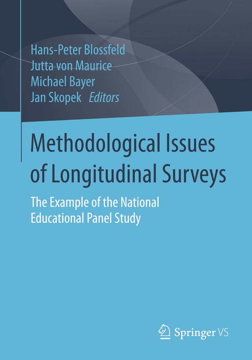 Methodological Issues of Longitudinal Surveys: The Example of the ...