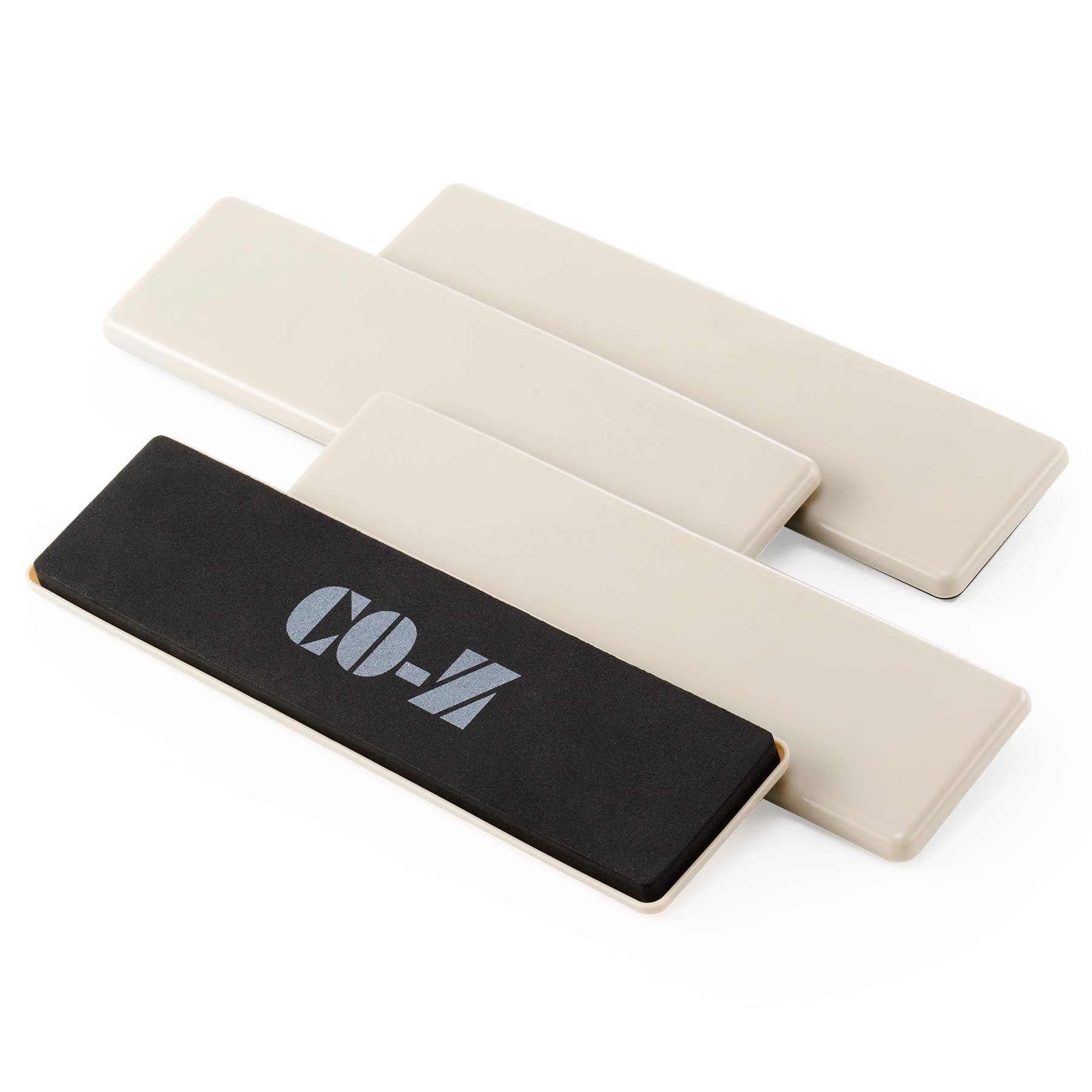 Snapklik.com : Large Furniture Sliders - 4 Pack, 2 1/2" X 9" Rectangle ...