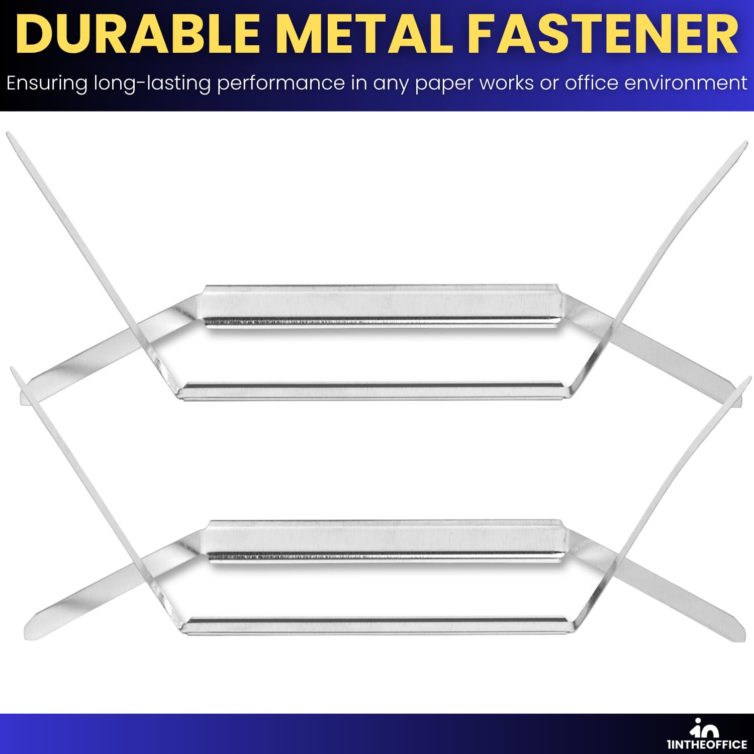 Snapklik.com : 1InTheOffice Paper Fasteners, Prong Fasteners, Metal ...