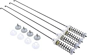 Amazon.com: ApplianPar W10780044 Washer Suspension Rod Kit for ...