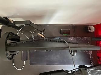 Amazon Basics Single Monitor Stand - Height Adjustable Arm Mount, Steel ...