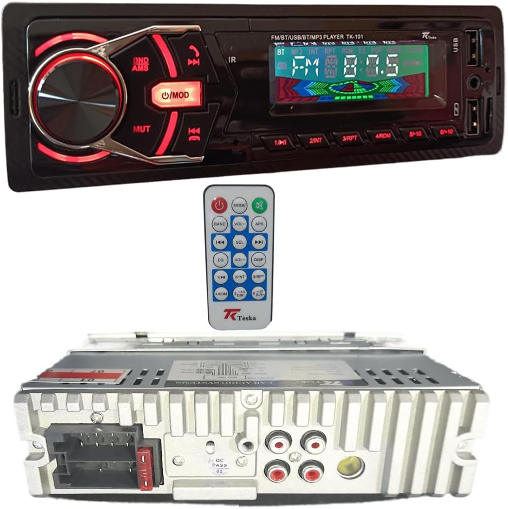 Universal Fit Single Din Mp3 Universal fit Car Stereo with Big LCD ...