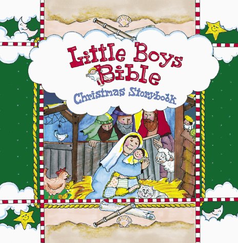 Little Boys Bible Christmas Storybook: Larsen, Carolyn, Turk, Caron ...