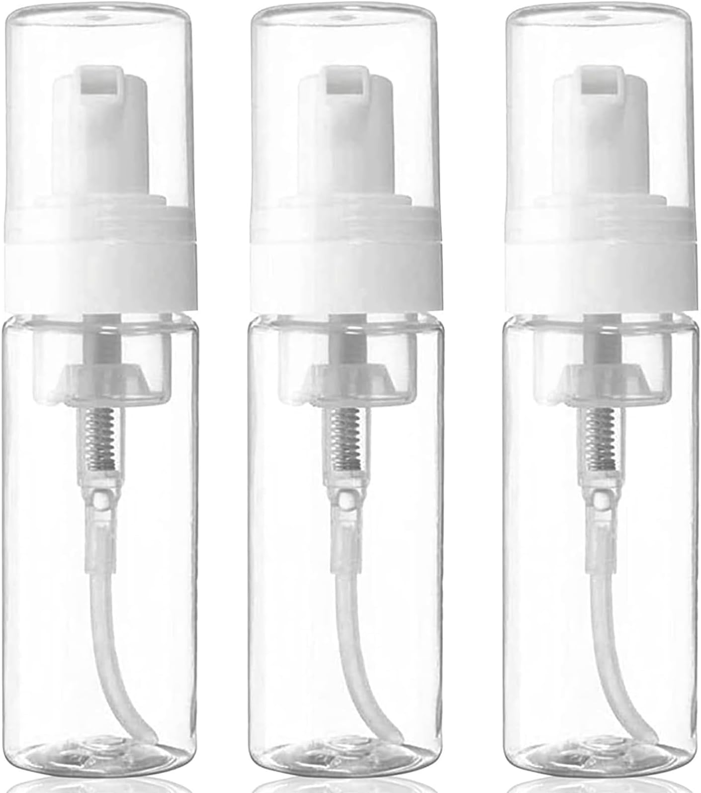 Amazon.com: 3-Pack Travel-Sized Foaming Pump Bottles - Empty Foaming ...